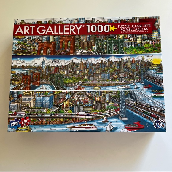 Games | Bridge Scenes Ny 100 Piece Jigsaw Puzzle | Poshmark